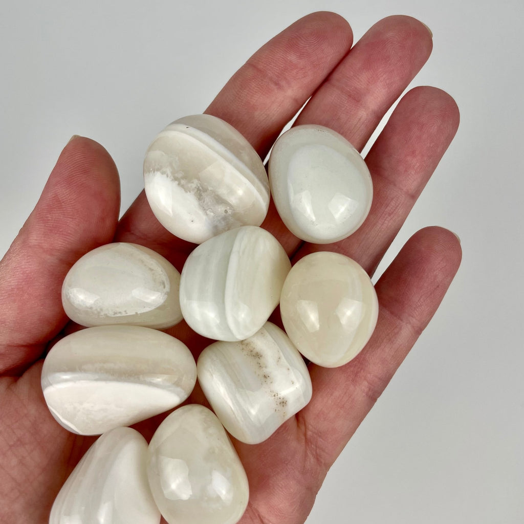 White agate store